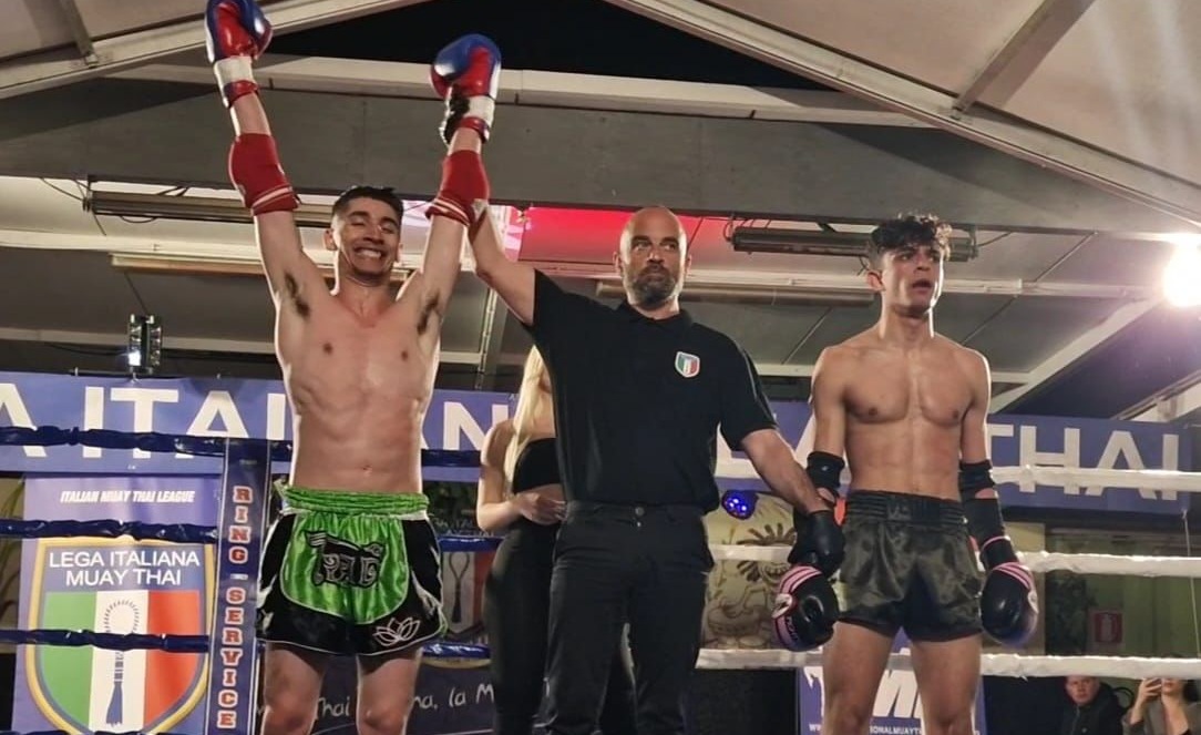 Il vercellese Eric Guido Campione Nazionale nel Muay Thai - Prima Vercelli