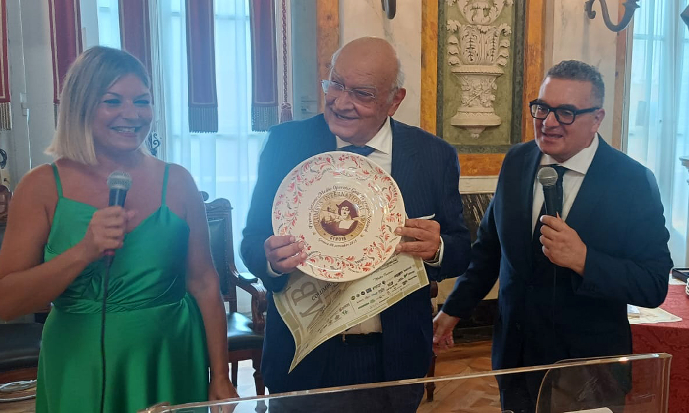 Tra i premiati del VII Columbus International Award di Genova il ...